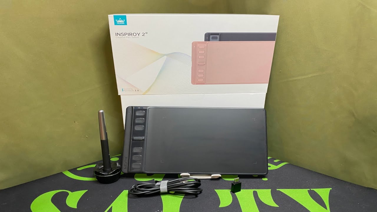 Huion Inspiroy 2 S - Review and Thoughts - YouTube