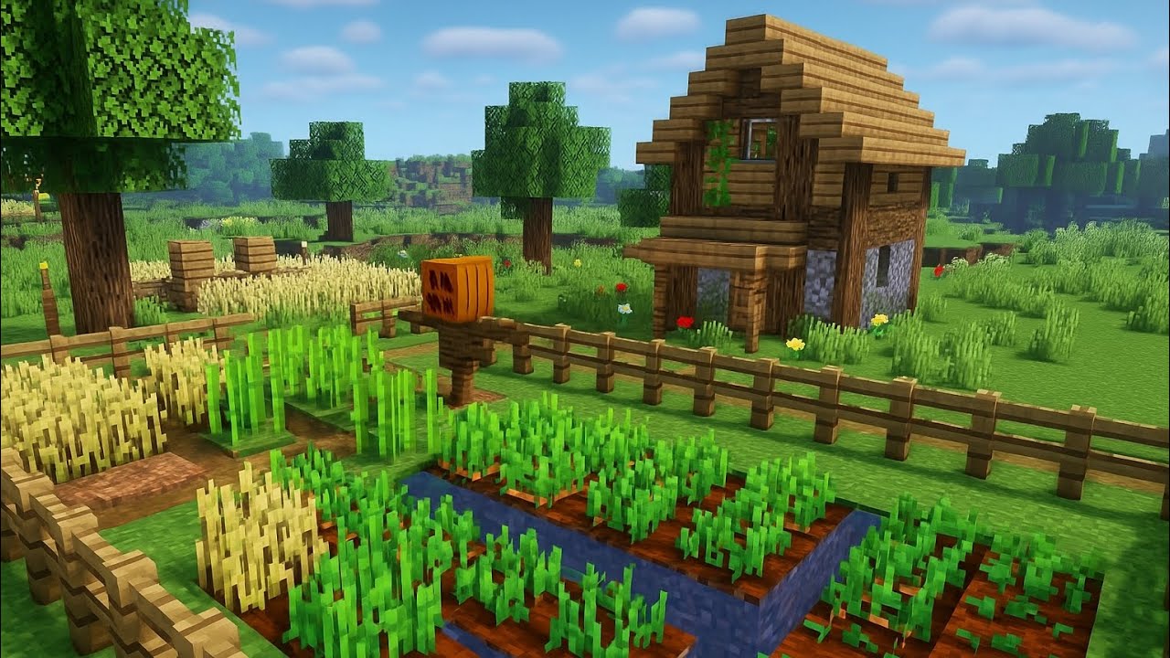 Create A Unique FARM in Minecraft Hindi 🔥 - YouTube