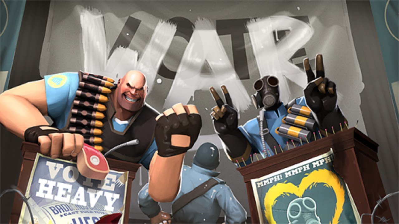 TF2 Class War - Heavy vs Pyro - YouTube