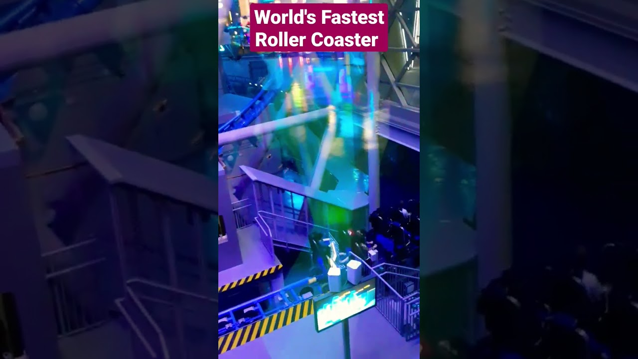 The Storm Coaster is the World's Fastest Vertical Launch Roller Coaster ...