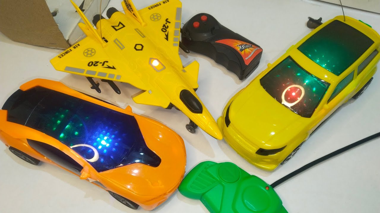 Remote Control Car Unboxing।Radio Control Jet Plane Unboxing। Airbus ...