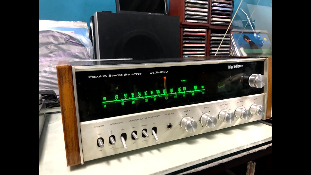 O Rei do Som - Receiver Gradiente STR-1050 - YouTube