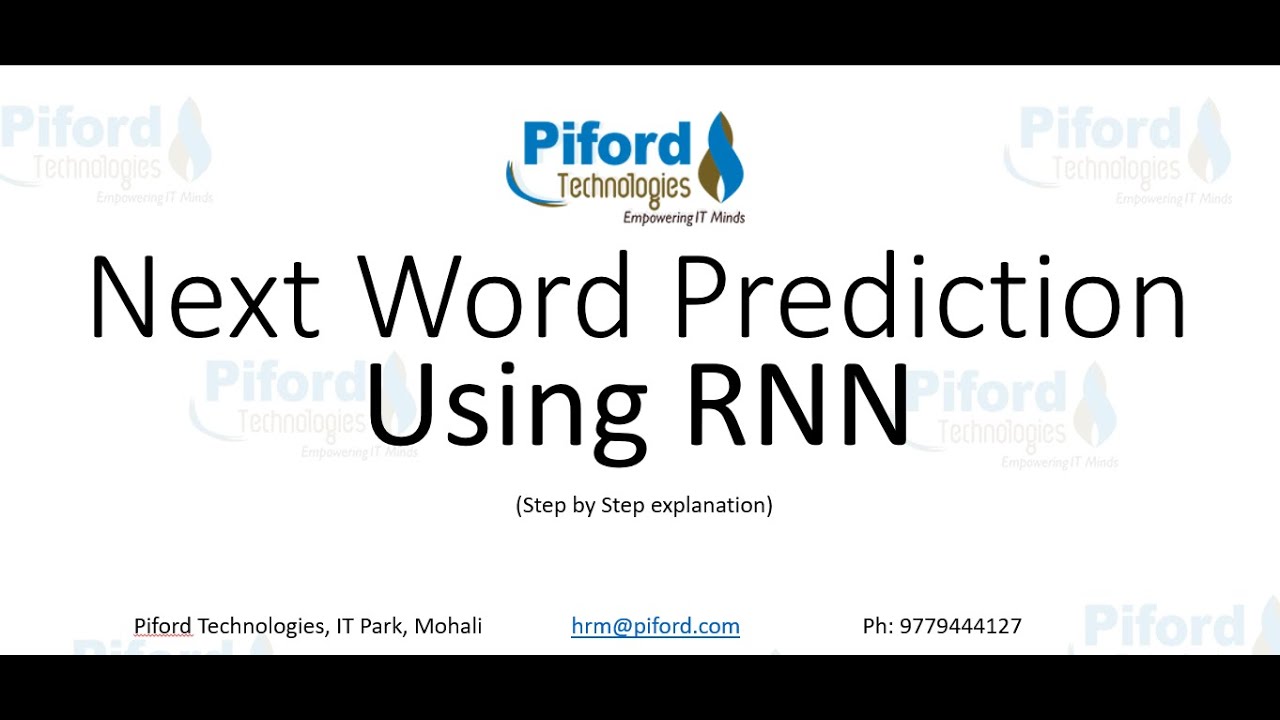 L 8 Next Word Prediction Using RNN YouTube l-8-next-word-prediction-using-rnn-youtube