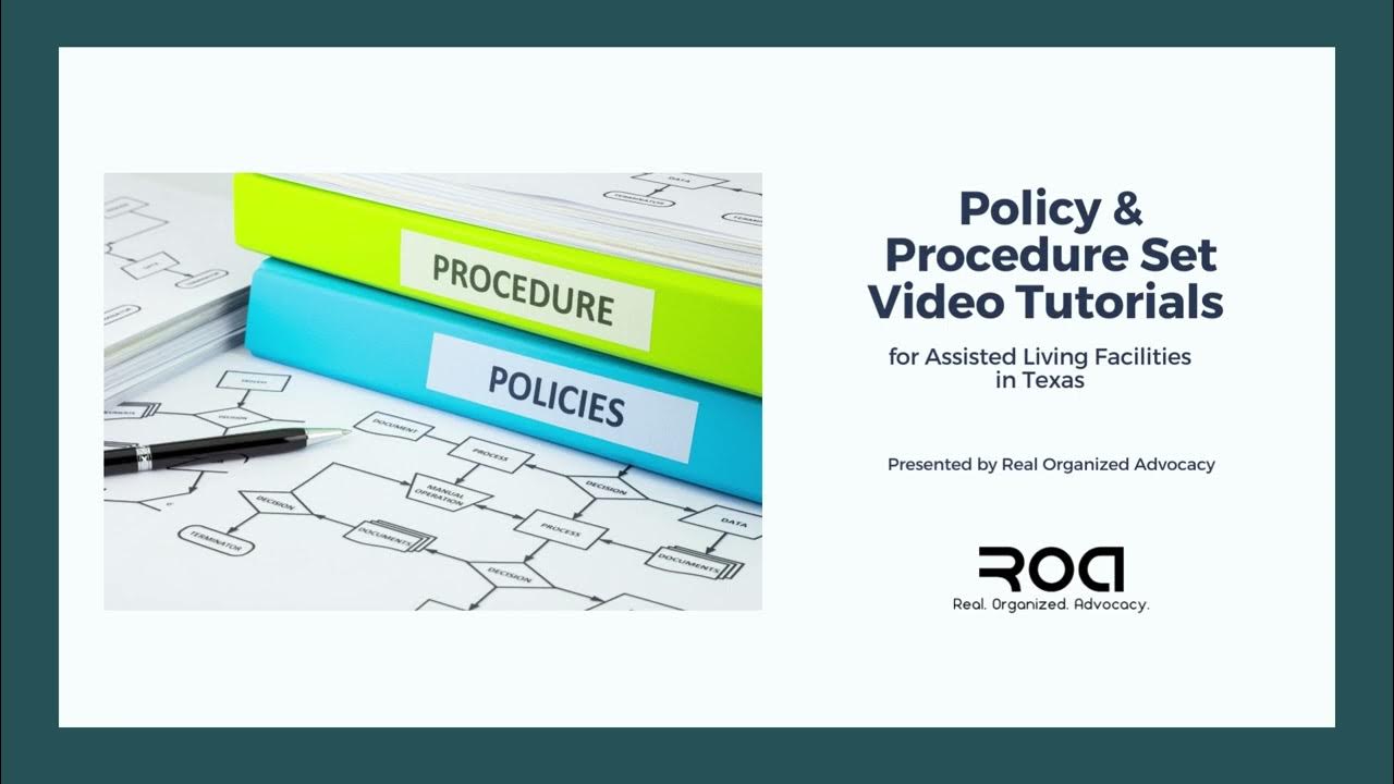 Intro Policy & Procedure Set Video Tutorial - YouTube