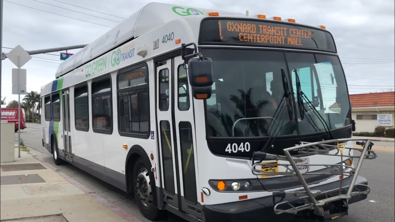 Gold Coast Transit District 2006 New Flyer C40LFR #4040 - YouTube