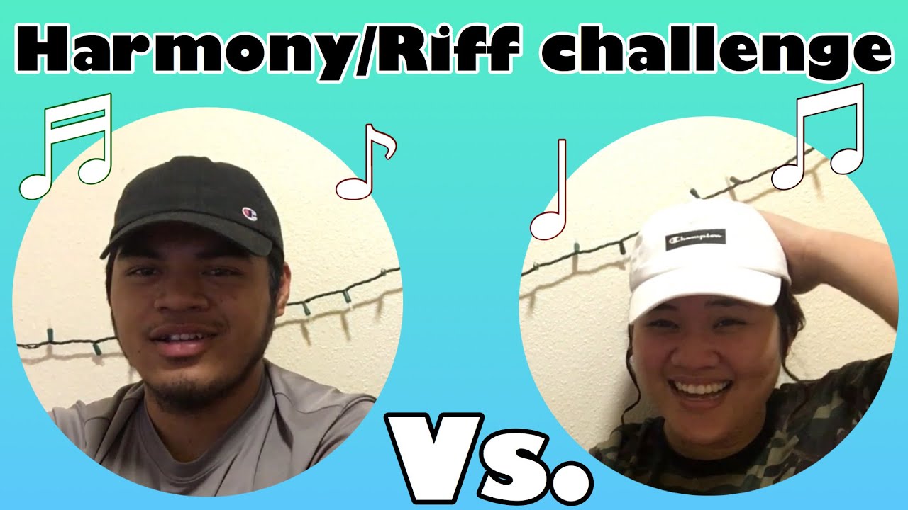 HILARIOUS!!!!! Harmony / Riff CHALLENGE *we’re back!* - YouTube