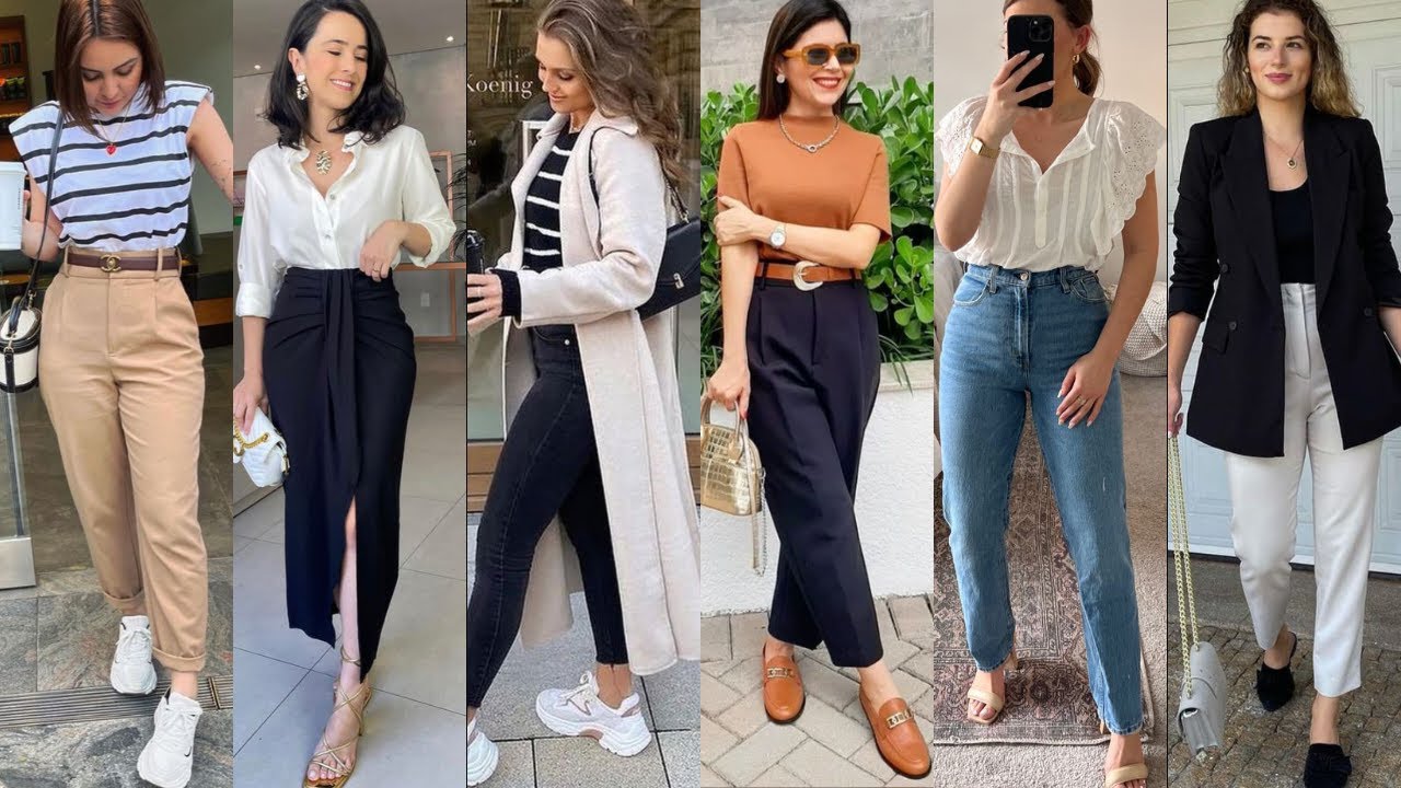 OUTFIS BÁSICOS DE MODA 2024/LAS NUEVAS TENDENCIAS DE MODA PARA MUJER ...