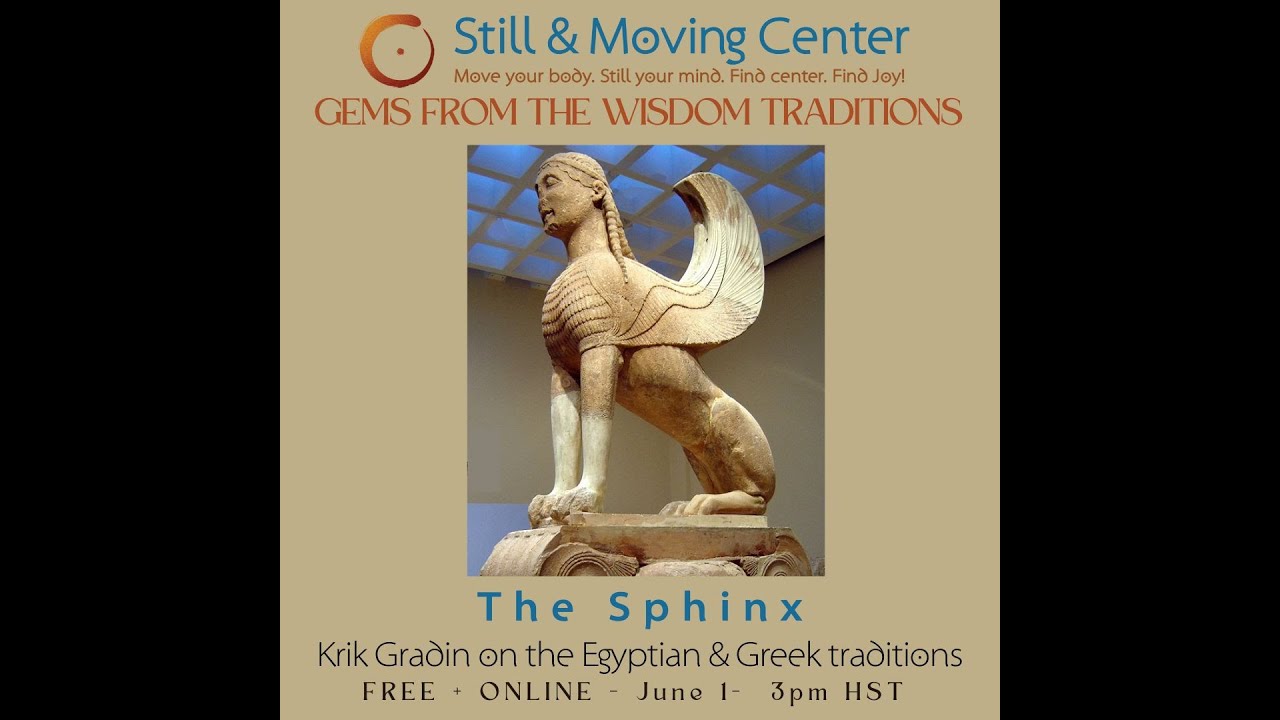 Gems from the Wisdom Traditions: The Sphinx - YouTube