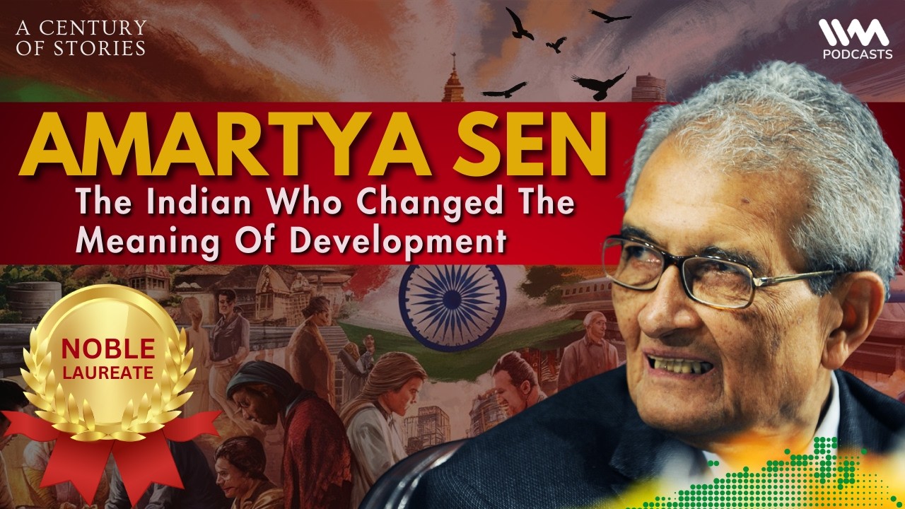 Amartya Sen Nobel Prize & Bharat Ratna Winner on Poverty & Capability ...