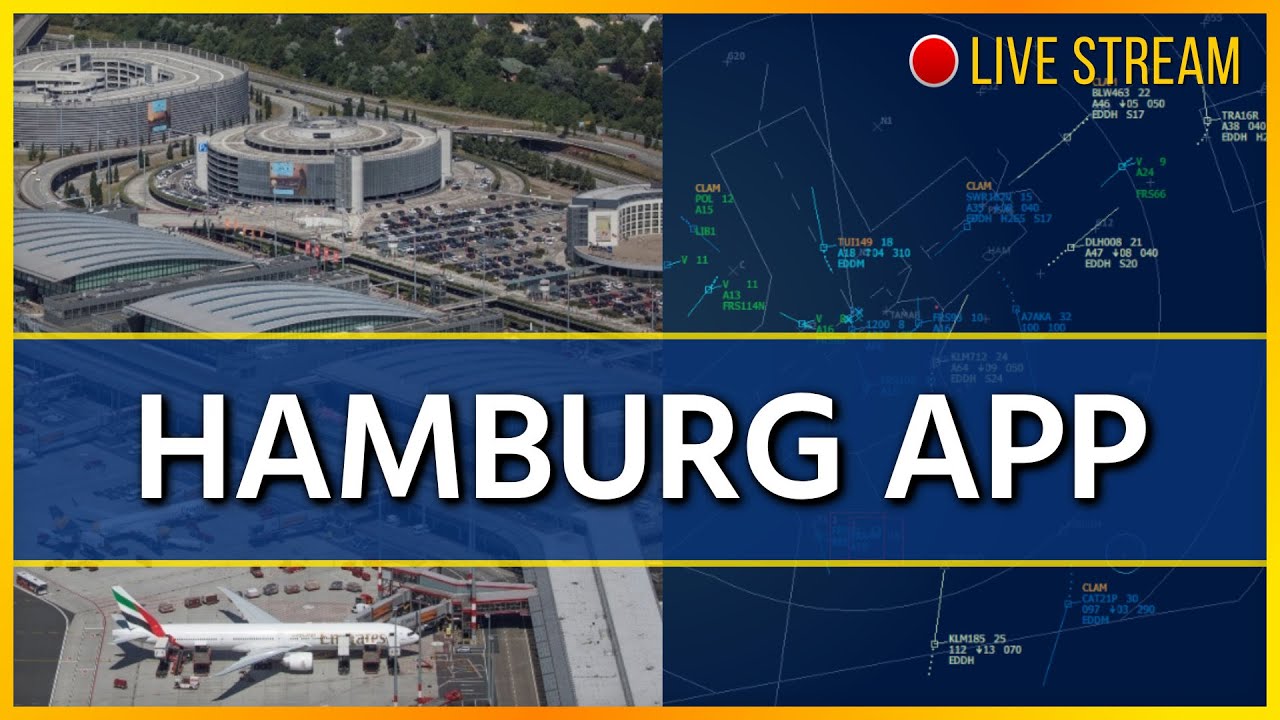 Learn from the other side of the view - Vatsim ATC EDDH Approach - YouTube