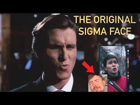 Sigma Face Origin Story | Patrick Bateman | American Psycho - YouTube