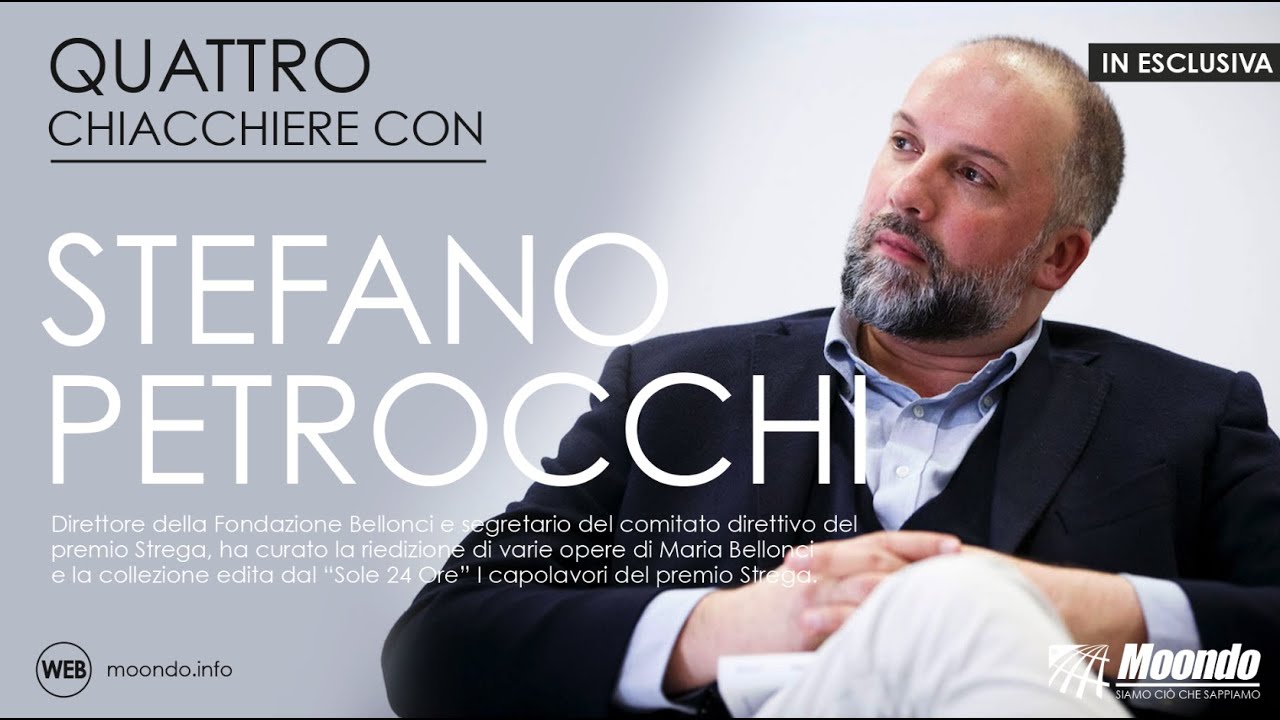 Quattro chiacchiere con Stefano Petrocchi - Il Premio Strega 2020 - YouTube