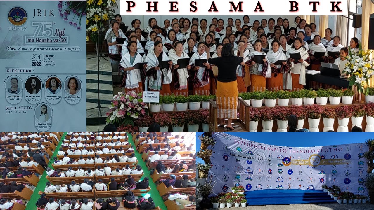 PHESAMA BTK | CHOIR | JBTK 75th YEARS CELEBRATION | MIMA BAPTIST CHURCH ...