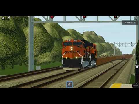 Roblox: BNSF 9393 lead Bare Table Train (Metra BNSF Train Simulator) - YouTube