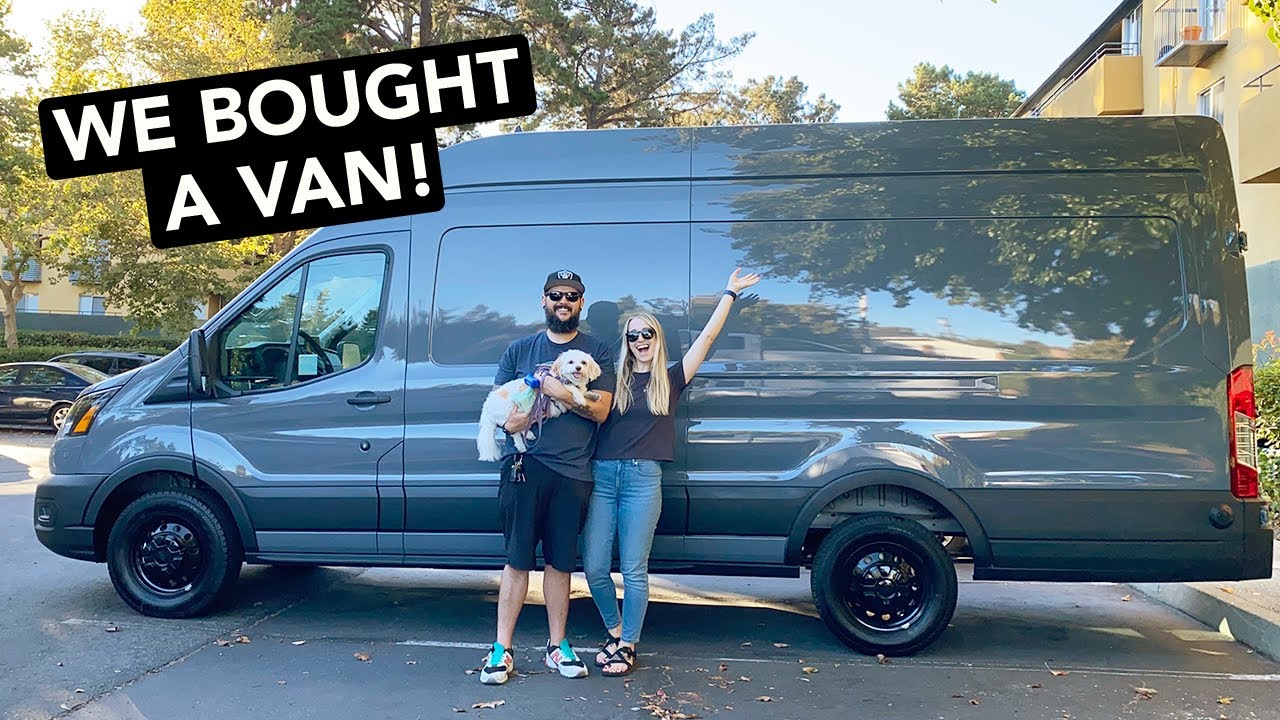 WE BOUGHT A VAN! Our 2021 Ford Transit for Van Life - YouTube