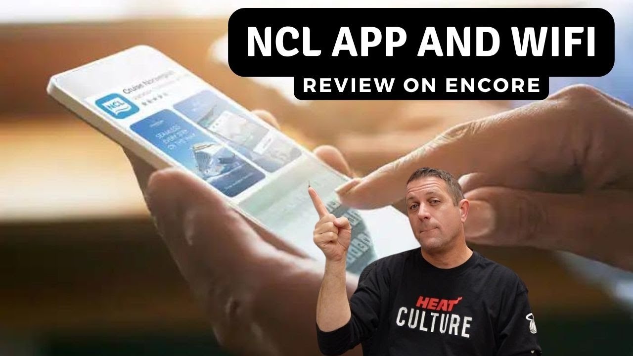 NCL APP and WIFI Review - NCL Encore Cruise Ship - YouTube