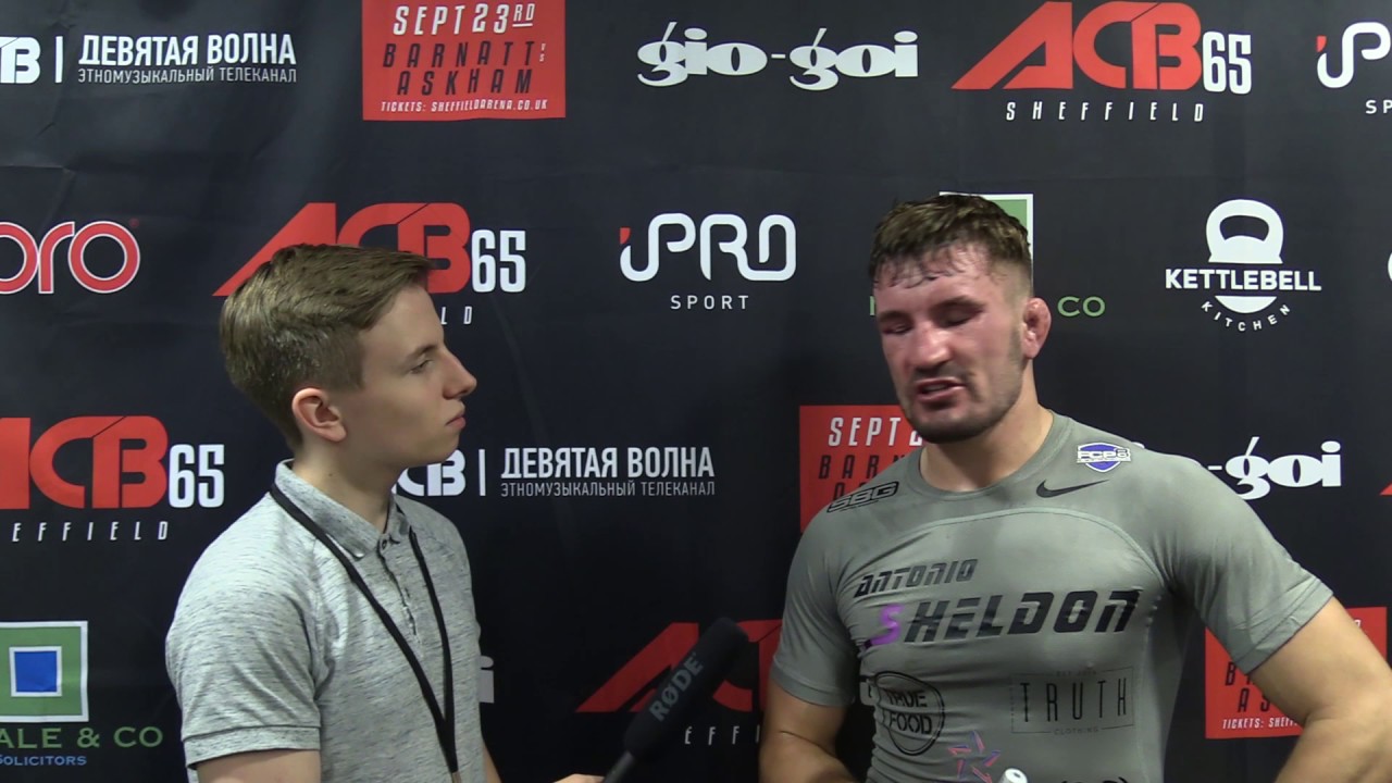 Antonio Sheldon ACB 65 Post Fight Interview - YouTube