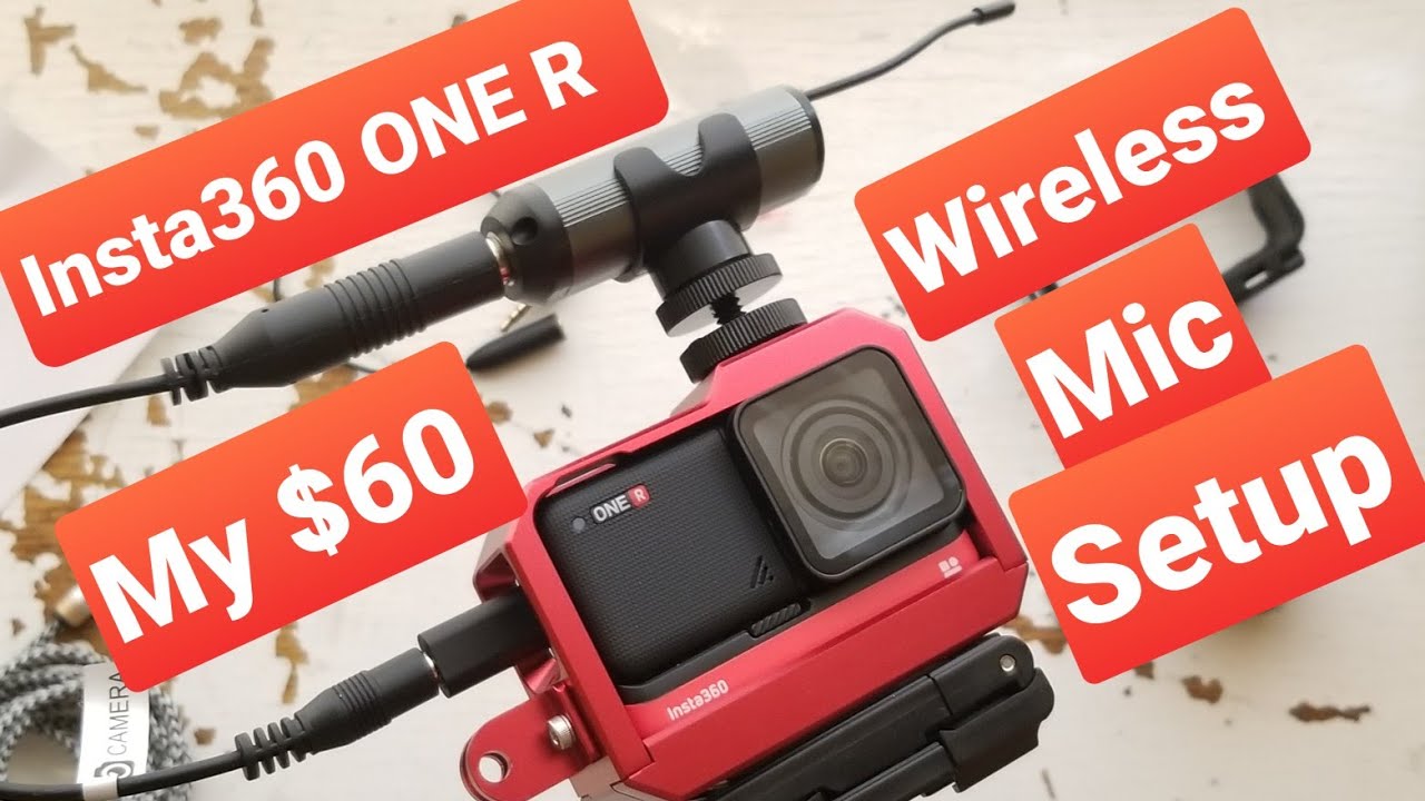 Insta360 One R - My $60 Wireless Mic Audio Setup for Vlogging. - YouTube