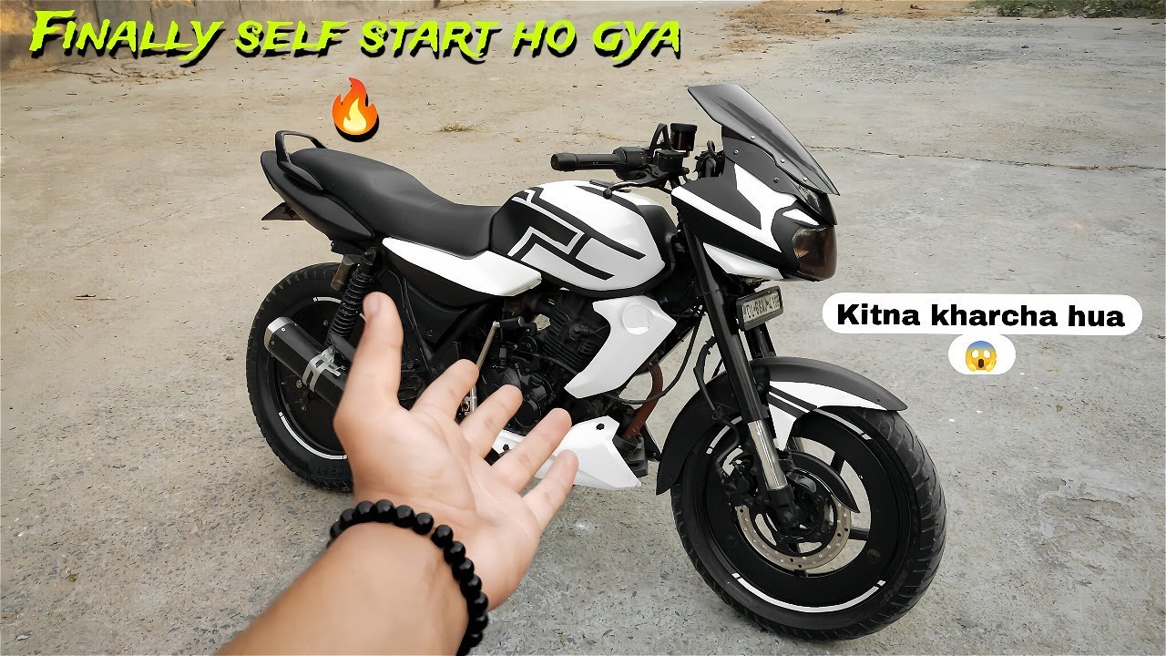 modification of my bajaj discover 150 |#modified - YouTube