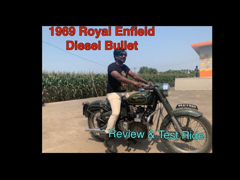 1969 Model ROYAL ENFIELD DIESEL BULLET#Modified Bullet #100 Kmpl ...