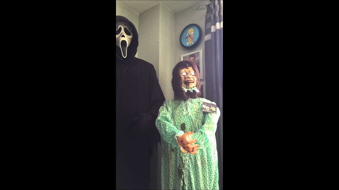 The exorcist Life Size Regan - YouTube