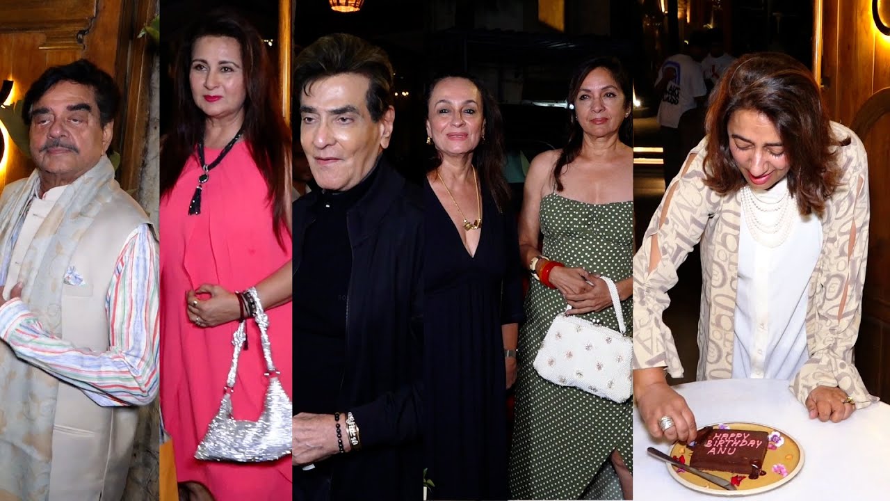Jitendra,Shatughan,Poonam,David,Rakesh Roshan & Many Celebs At Grand ...