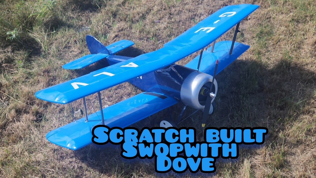 Scratch built sopwith Dove - YouTube
