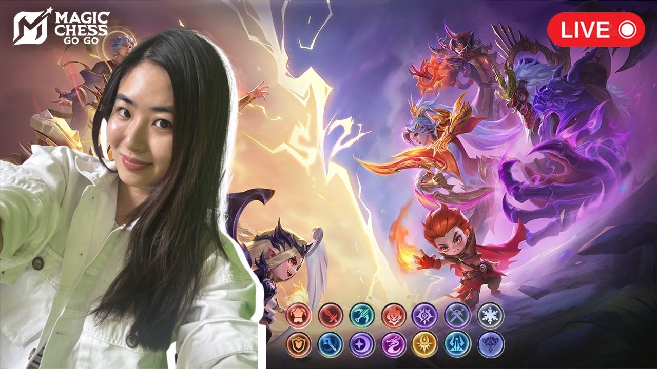 LIVE STREAMING HAPPY SUNDAY - RANKED MYTHIC MAGIC CHESS GO GO - MENJADI ...