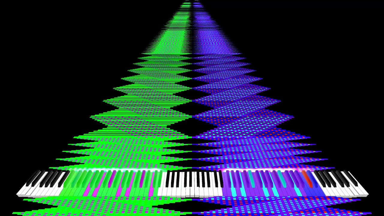 [Black MIDI] Tetris Blocks Arts - YouTube