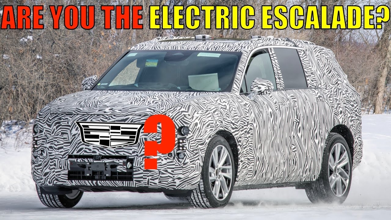 Cadillac Escalade Electric: Is This The First Escalade EV Prototype ...