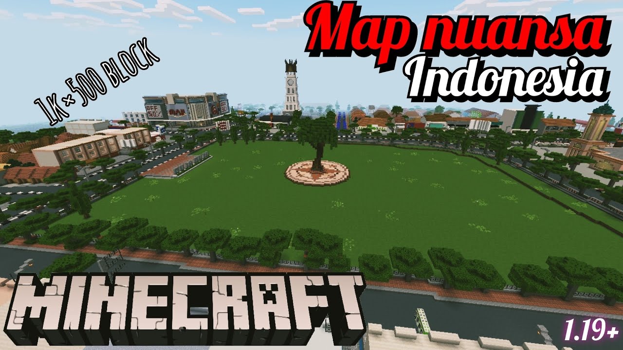 update map nuansa indonesia minecraft final part - YouTube