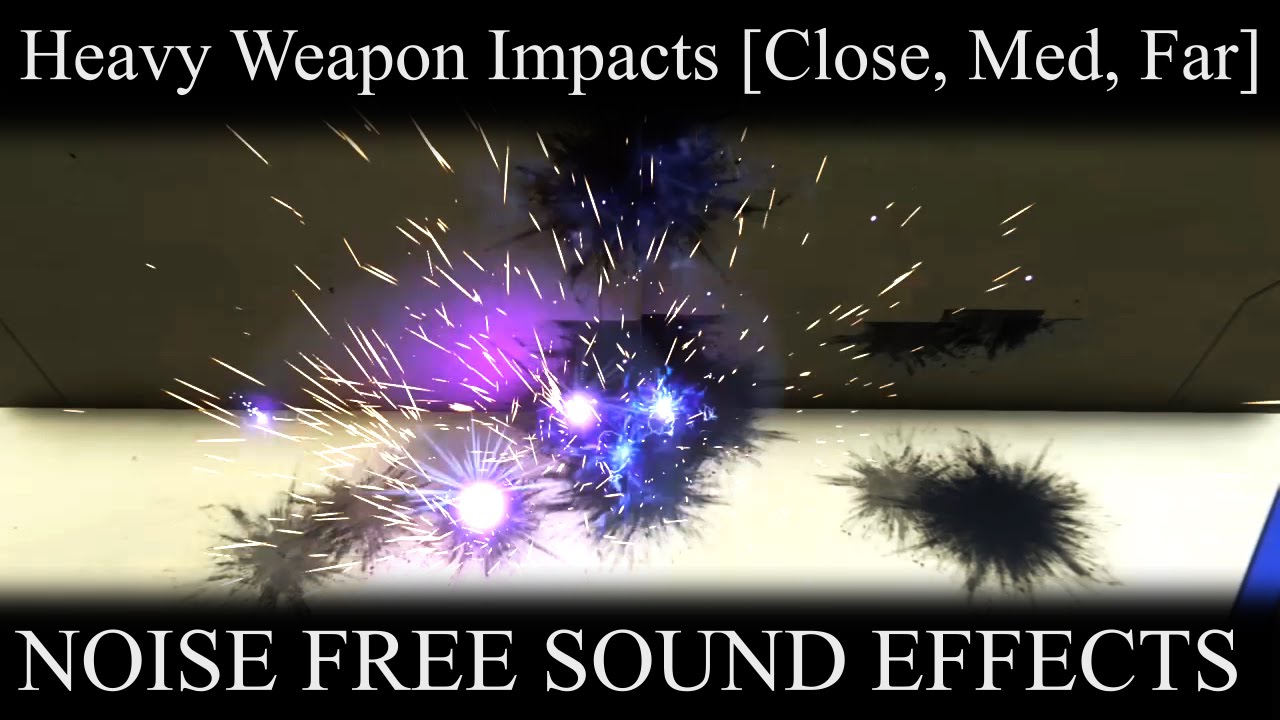 Halo 5 Sound Effects | PART 53 | Heavy Weapon Impacts [Close, Med, Far ...