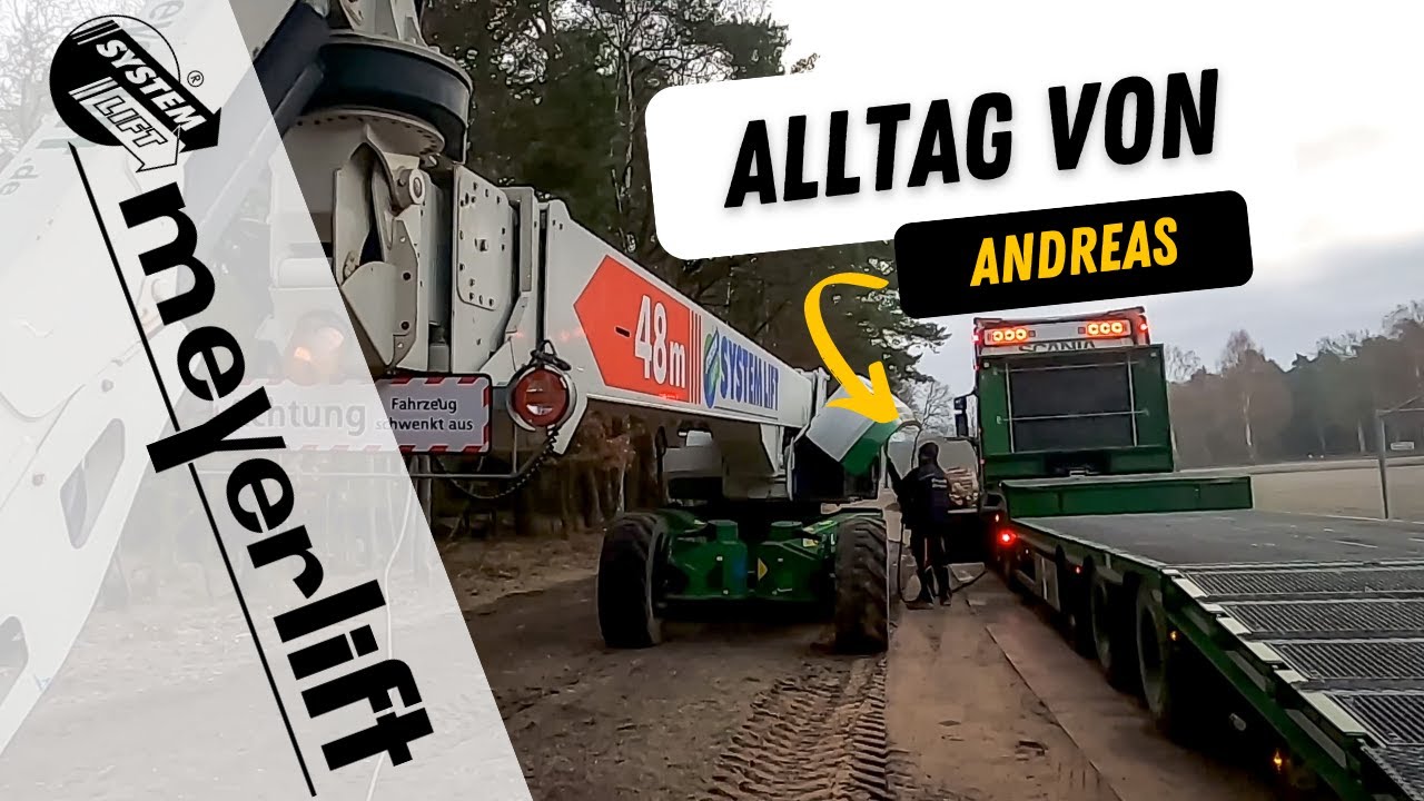 Alltag von Andreas I Rückwärts auf den Acker #meyerlift - YouTube