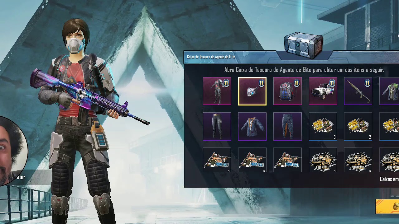 Inventário PUBG MOBILE #PUBGM - YouTube