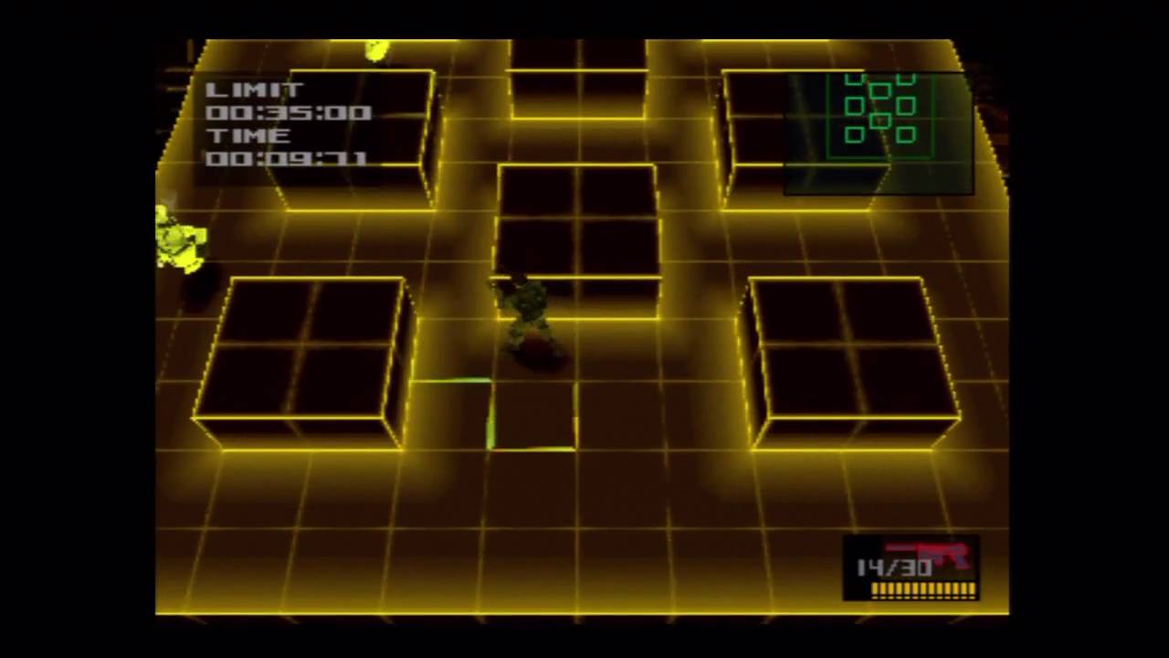 Metal Gear Solid - VR Training - Gun Shooting Mode - YouTube