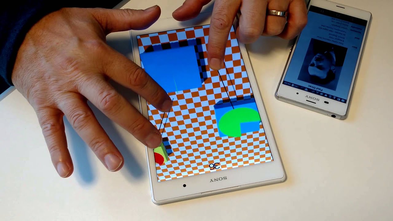 Multi-touch prototype - YouTube