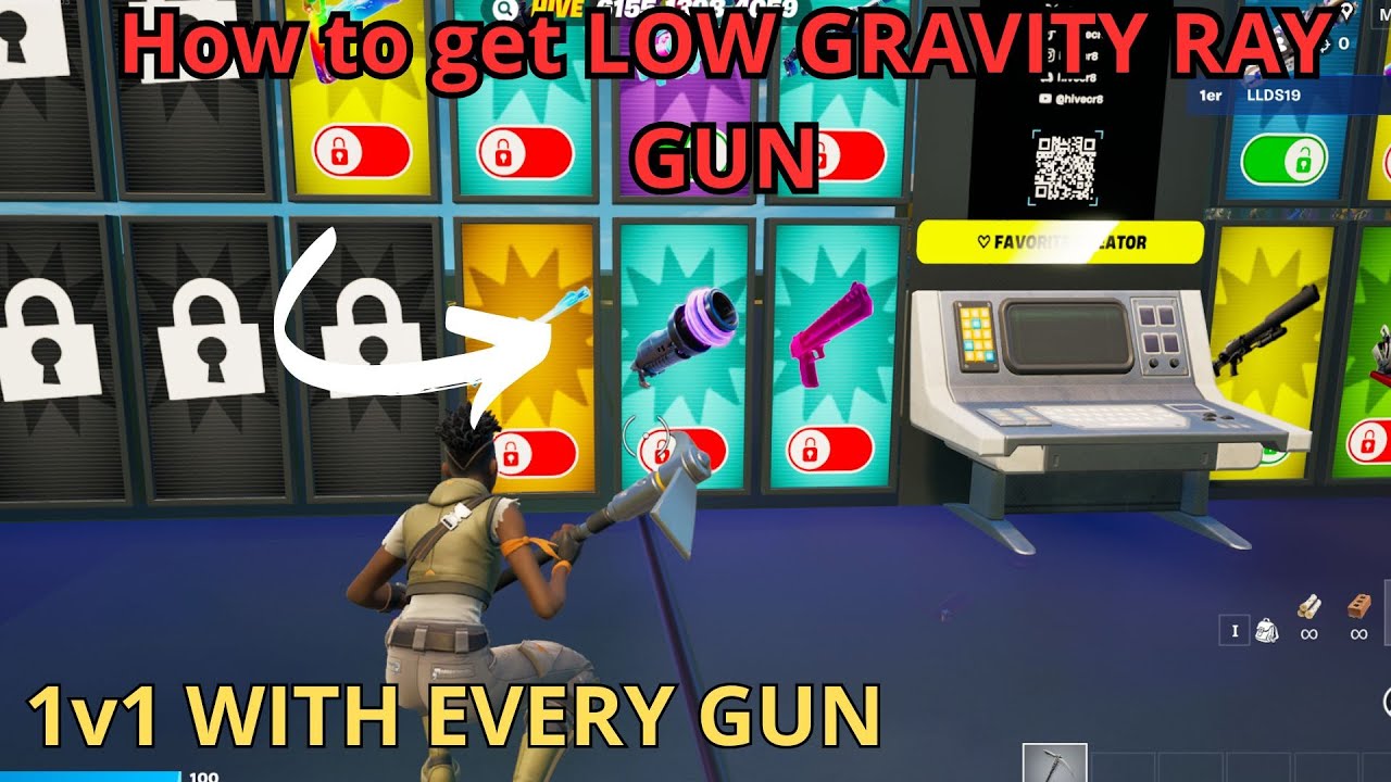 SECRET 1v1 With EVERY GUN on HIVE Map in Fortnite Creative – How to get ...