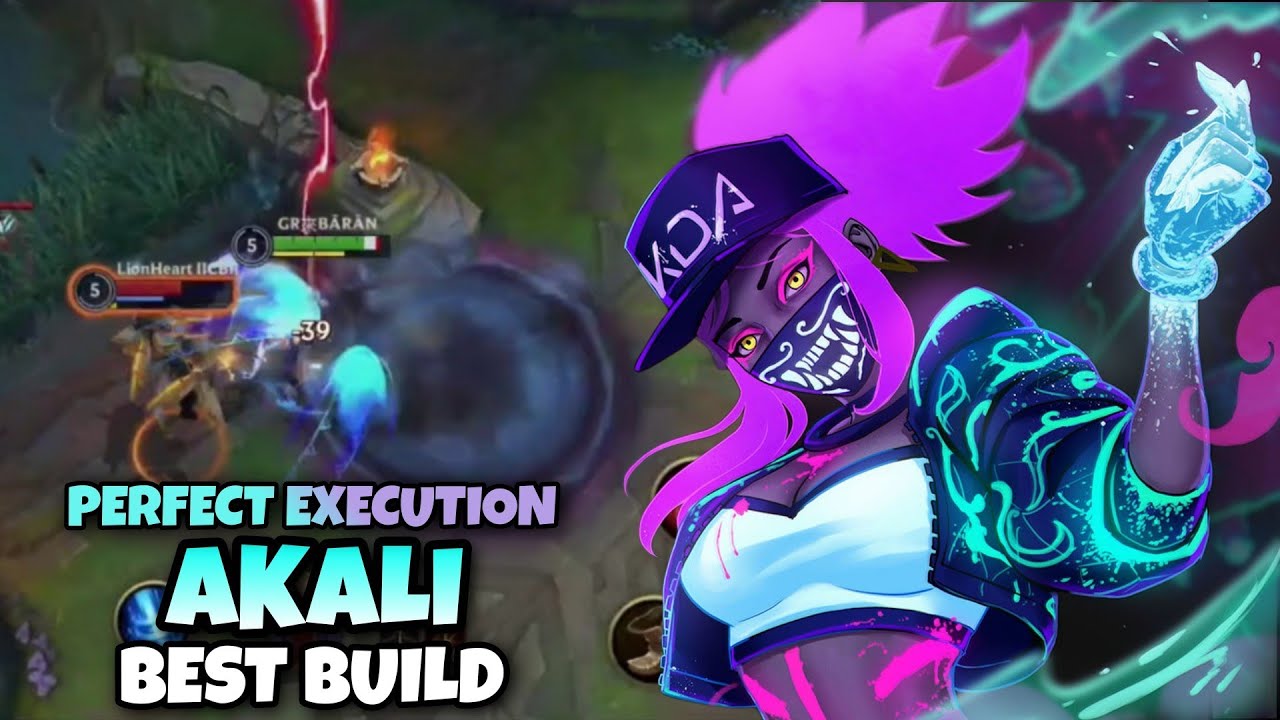 WILD RIFT AKALI : PERFECT EXECUTION | WILD RIFT AKALI BUILD & RUNES | # ...
