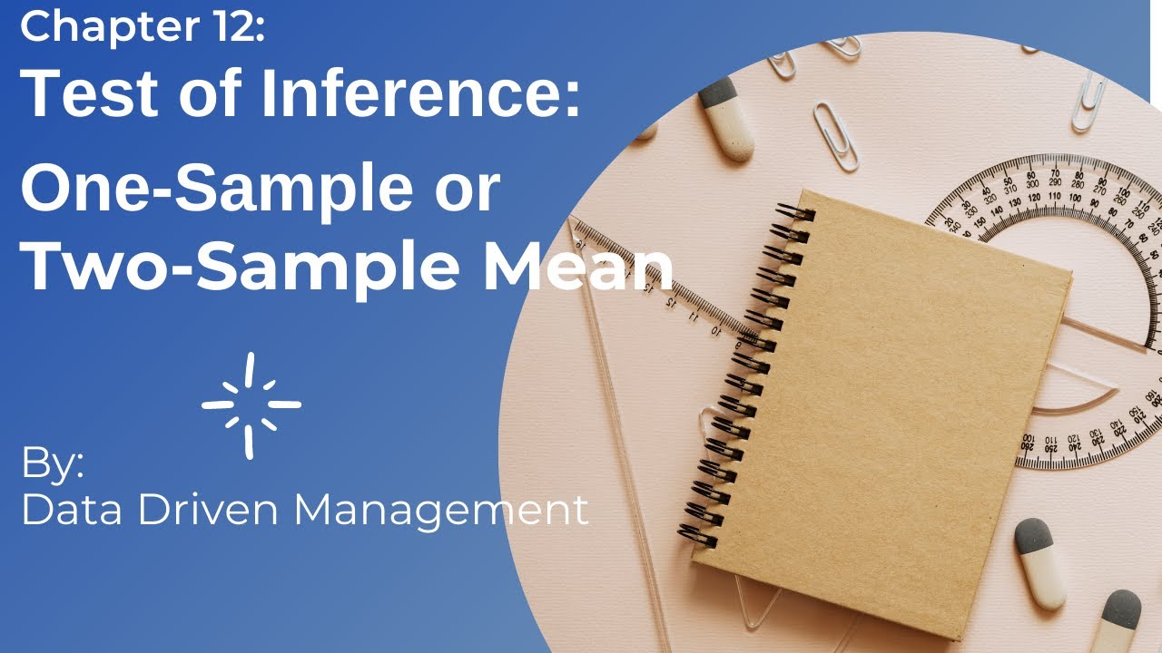 Tests for Inference Means | Basic Statistics - YouTube