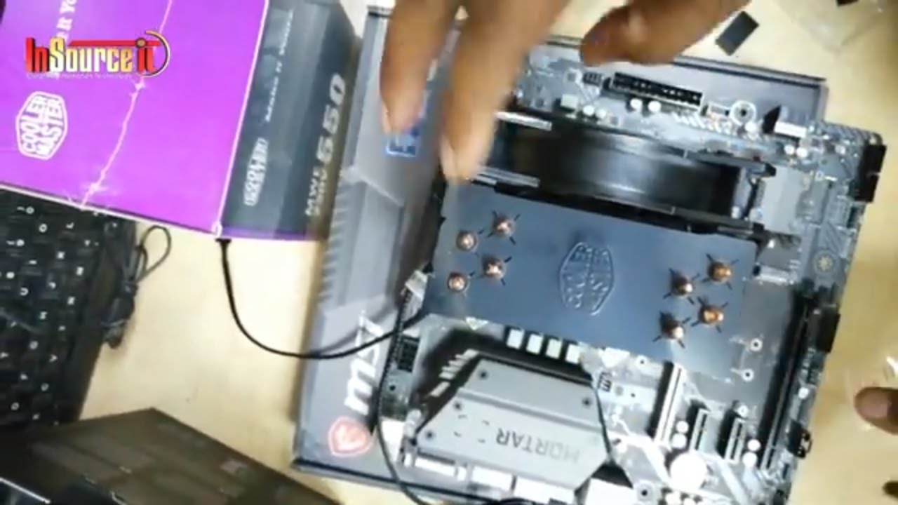 How to install Cooler Master MasterAir MA410P CPU Air Cooler | Insource ...