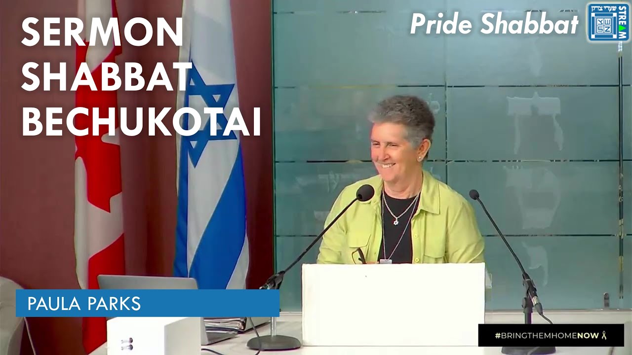 Sermon Shabbat Bechukotai 5784 // Pride Shabbat // Paula Parks - YouTube