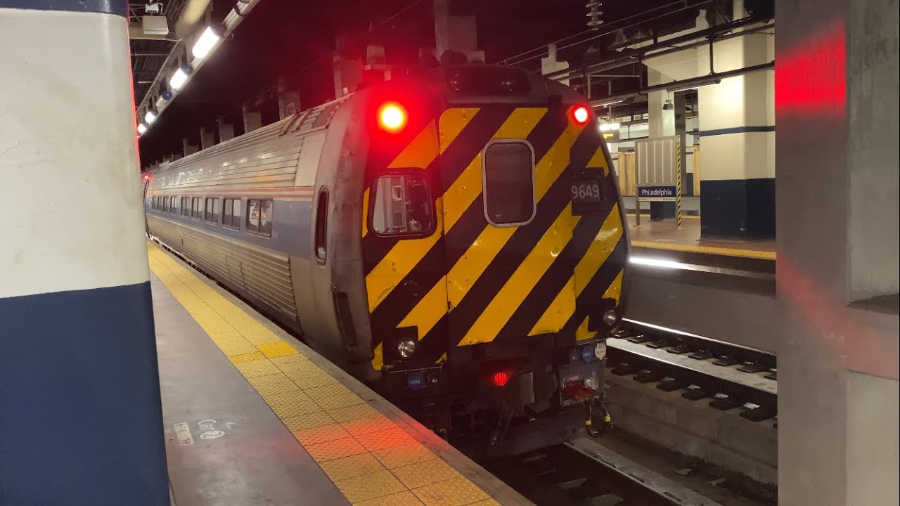 Onboard Amtrak’s Keystone #669 From Newark Penn to Trenton Sit in Ex ...