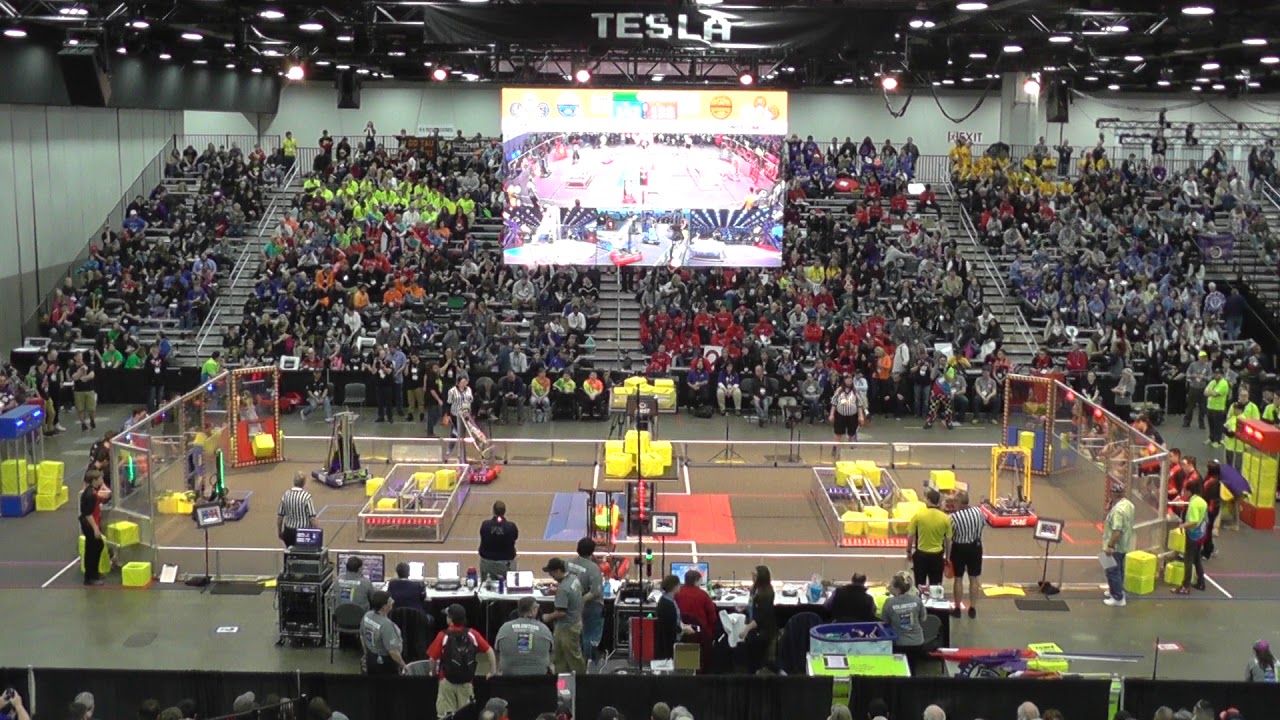 2018 Detroit FRC World Championship - Tesla Subdivision Qualification ...