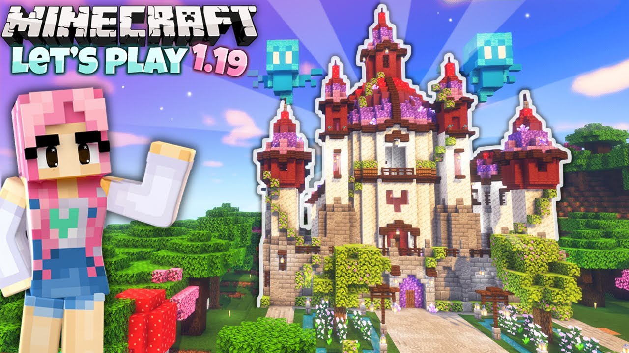 I Built a FAIRY CASTLE for my Allays! 🍄 Let's Play Minecraft | Ep 27 ...