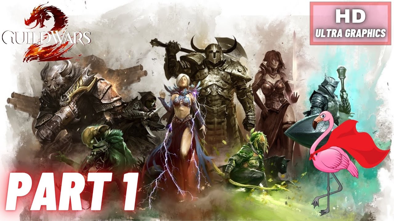 GUILD WARS 2: Personal Story Walkthrough Part 1 - Character Creation ...