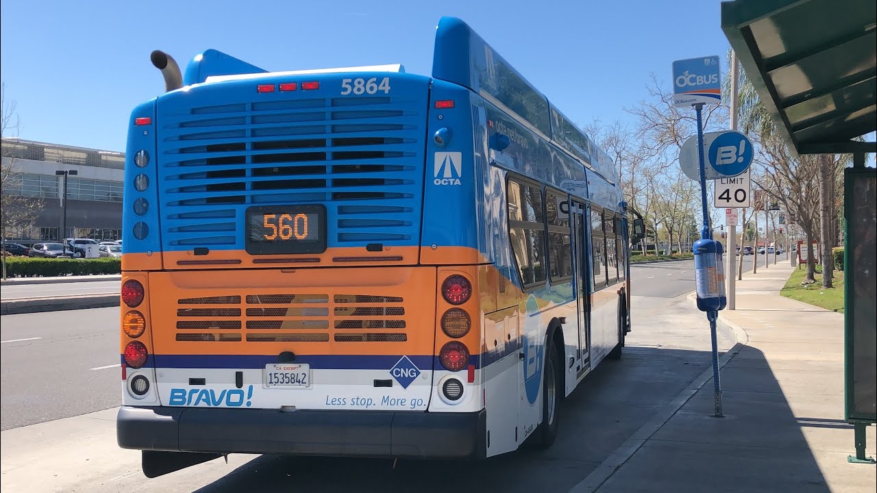 OCTA 2018 New Flyer XN40 #5864 - YouTube