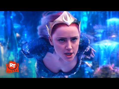 Aquaman and the Lost Kingdom (2023) - Black Manta Attacks Atlantis | Movieclips