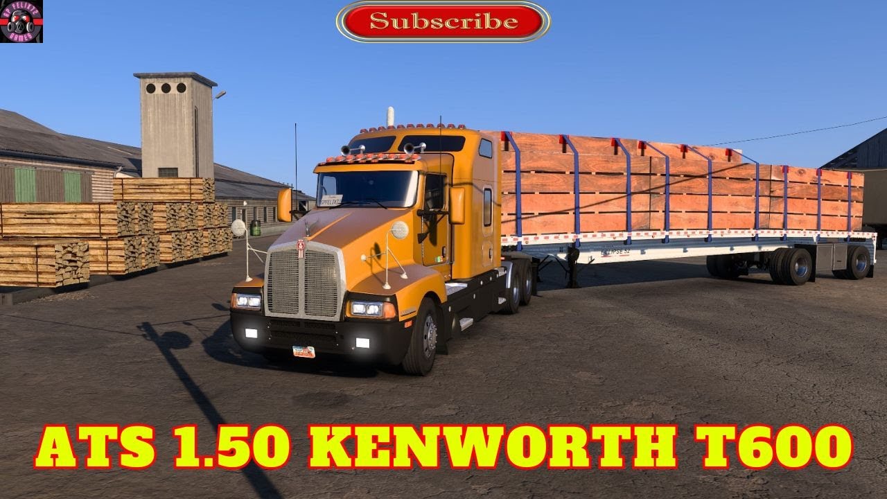 ATS 1.50 Kenworth T600 - American Truck Simulator - YouTube