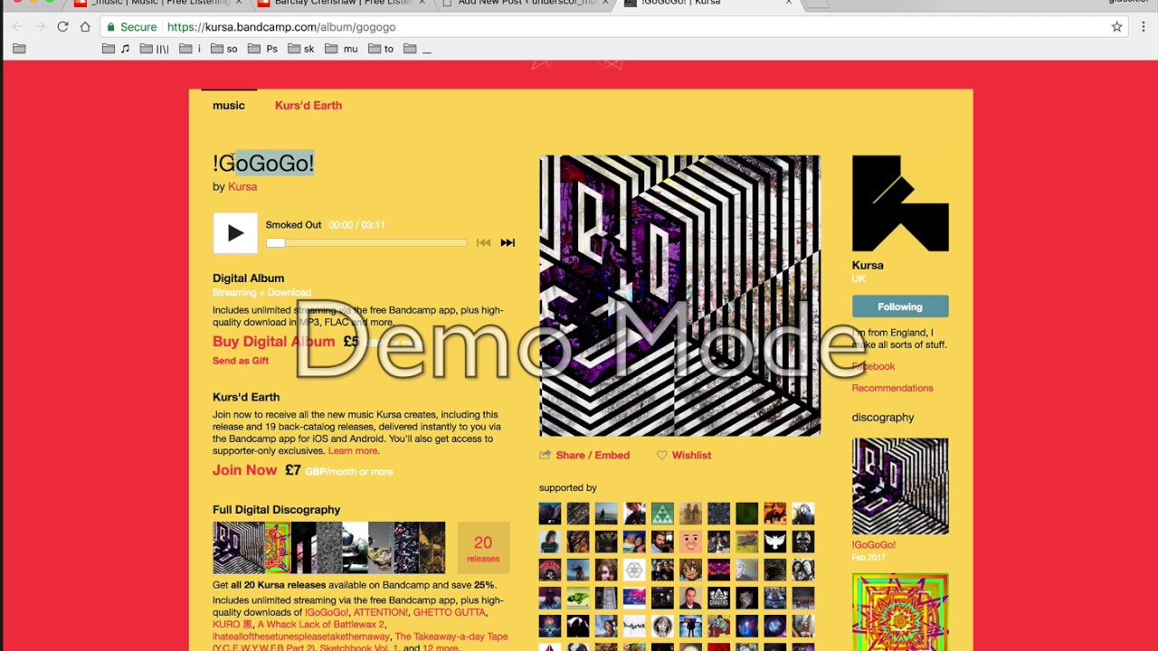 Upload Bandcamp Embed - YouTube