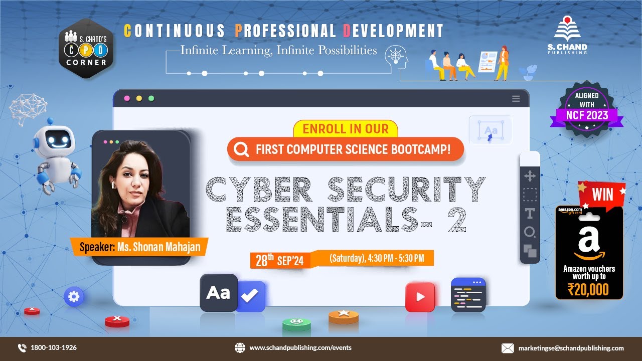 Cyber Security Essentials-2 | 4:30 PM - 5:30 PM | S Chand Academy - YouTube